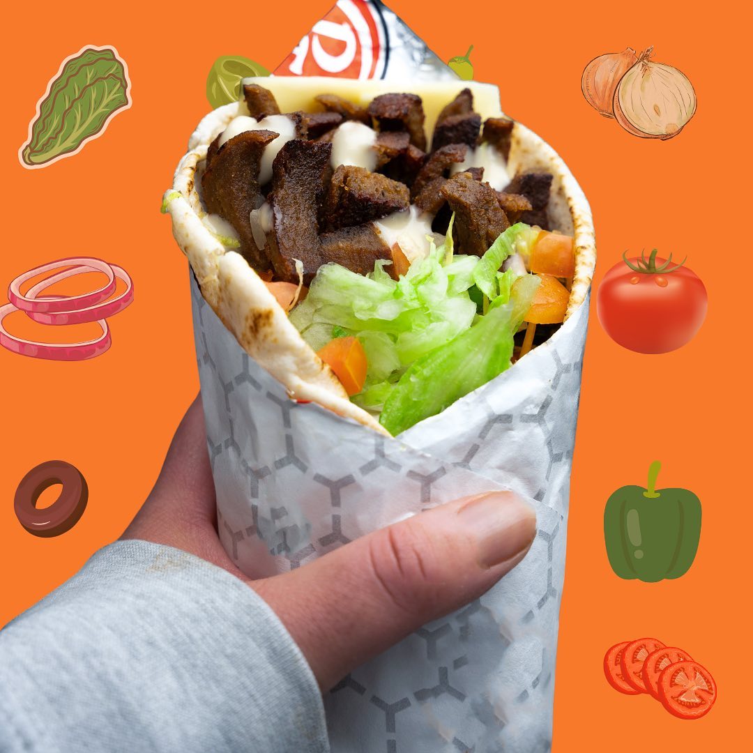 Build Your Own Donair Wrap - PrimeTime Donair & Poutine